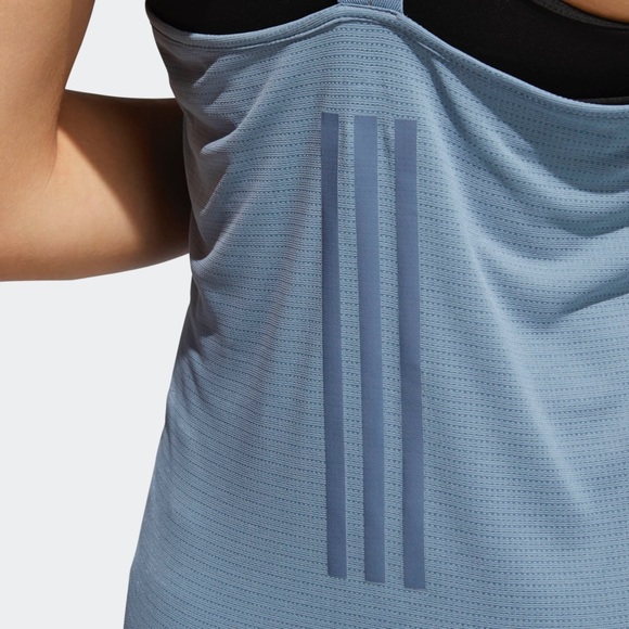 adidas | Tops | Adidas Supernova Racerback Blue Tank | Poshmark